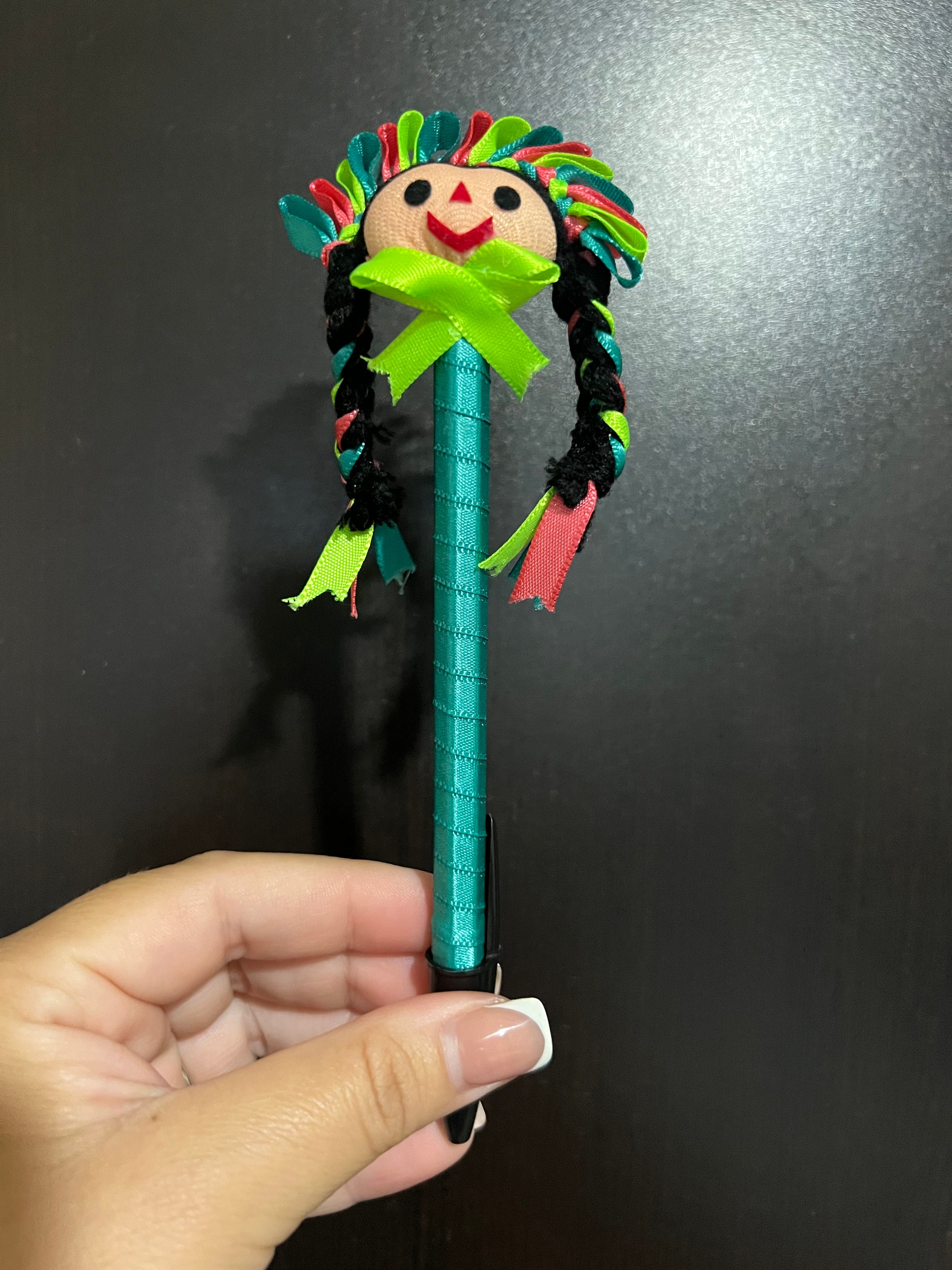 Mexican, Muñeca, Artesanal, Handmade Pens - Etsy