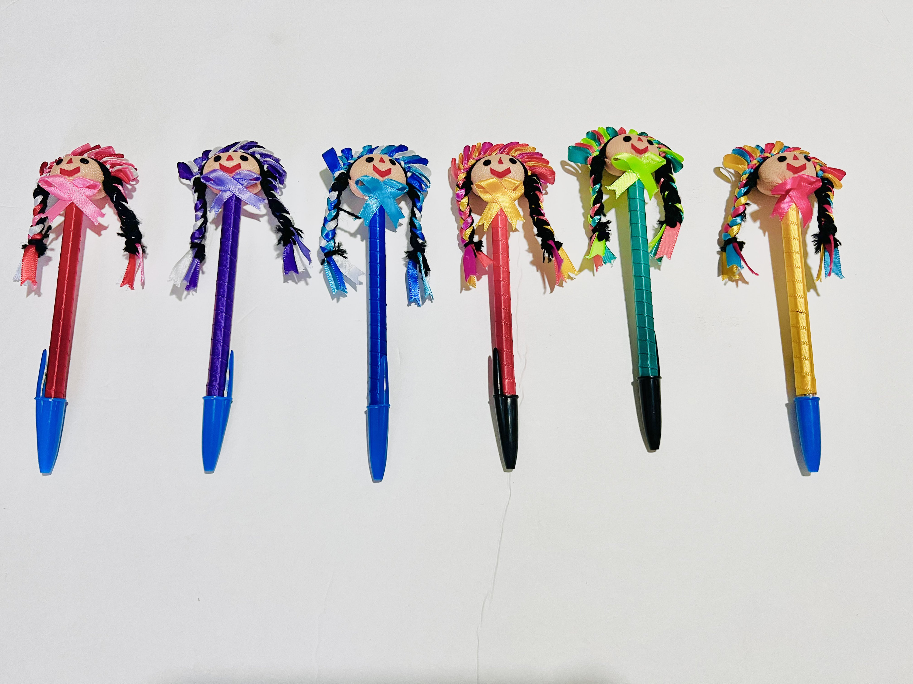 Mexican, Muñeca, Artesanal, Handmade Pens - Etsy