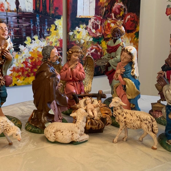 Italian Nativity Set - Etsy