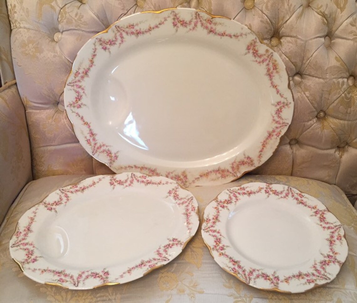 Large Lot 1942-1957 Theodore Haviland VARENNE Pattern China 51 | Etsy