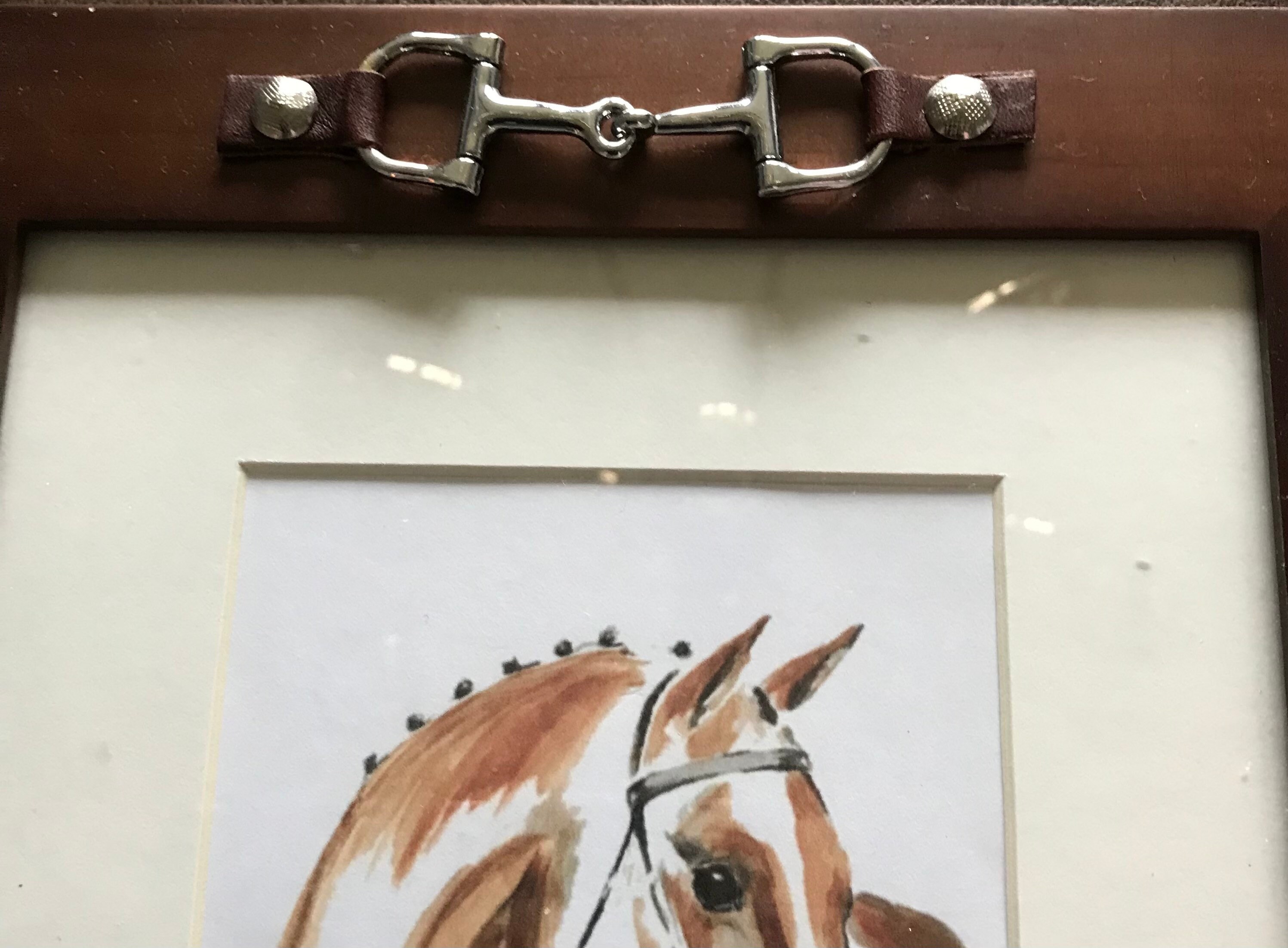 Equestrian Horse Bit Picture Frame 8x10 - Etsy