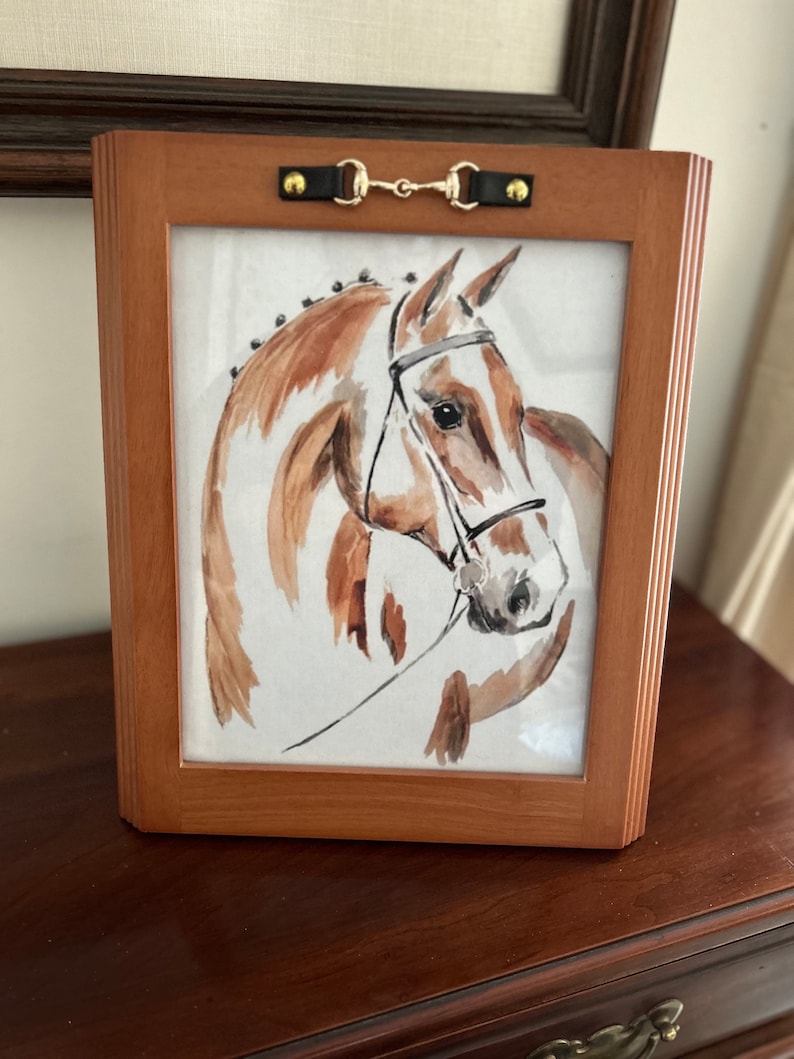 Equestrian Horse Bit Picture Frame 8x10 - Etsy