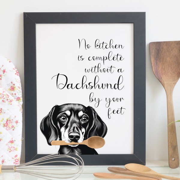 Dachshund Kitchen - Etsy