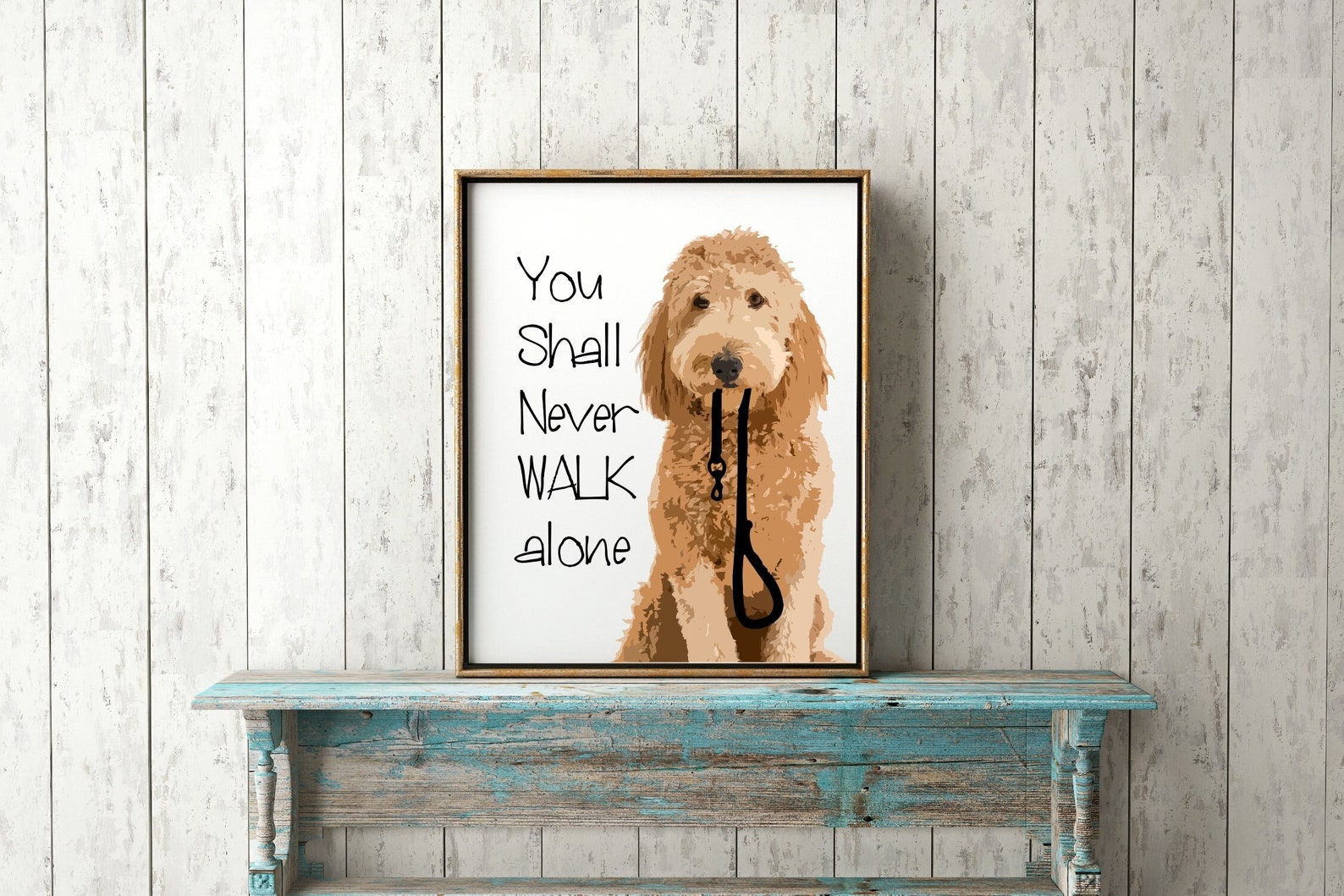Goldendoodle Art Print Unframed Goldendoodle Wall Art - Etsy