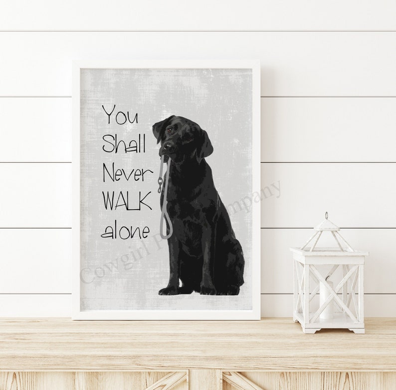 Black Labrador Retriever Art Print Unframed - Etsy