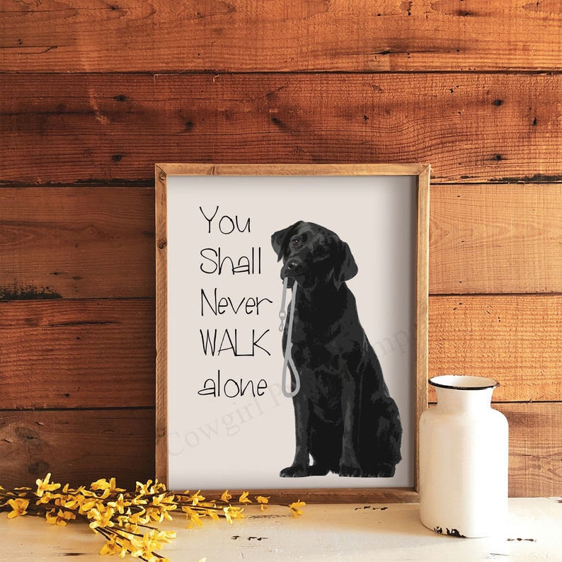 Black Labrador Retriever Art Print Unframed - Etsy
