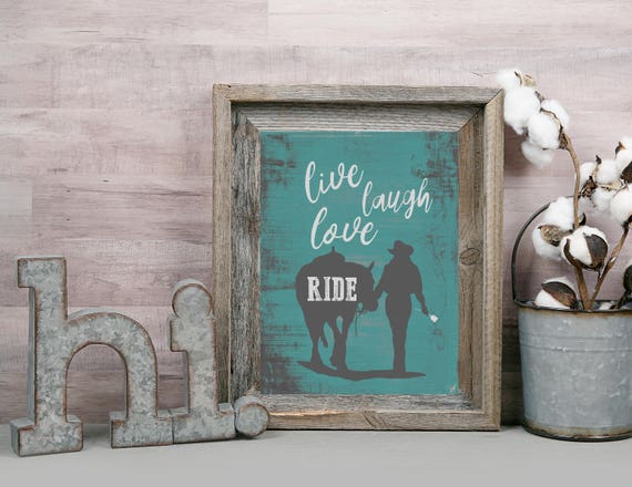 Western Art Print Rustic Western Decor Farmhouse Decor | Etsy