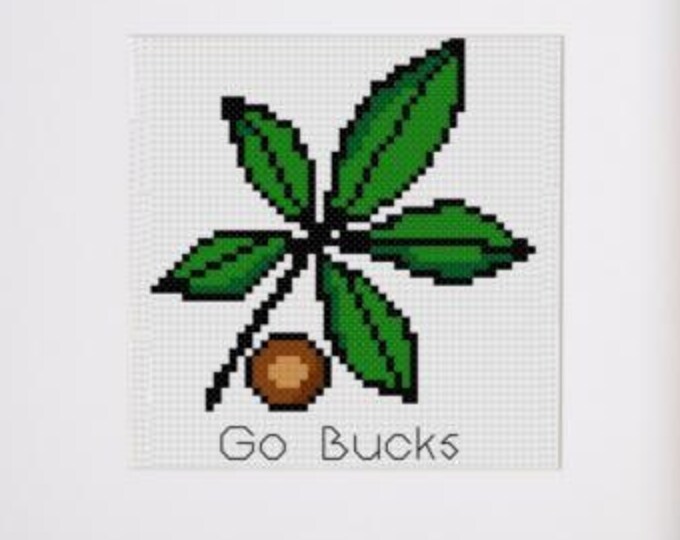 PDF Pattern - Ohio State Buckeyes Cross Stitch Pattern - Etsy