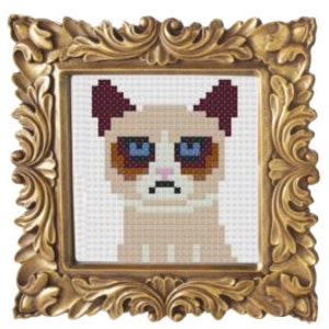 PDF Cross Stitch Pattern - Grumpy Cat - Etsy