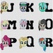 PDF Pattern - My Little Pony Friendship is Magic Alphabet - Etsy