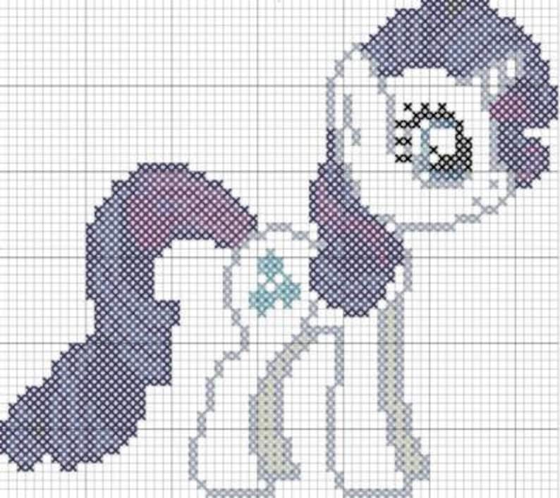 PDF Pattern - My Little Pony Rarity - Etsy