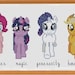 PDF Pattern - My Little Pony - Elements of Harmony - Etsy