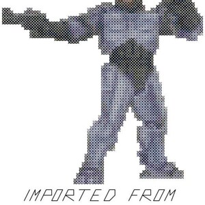 PDF Pattern - Robocop, Imported From Detroit - Etsy