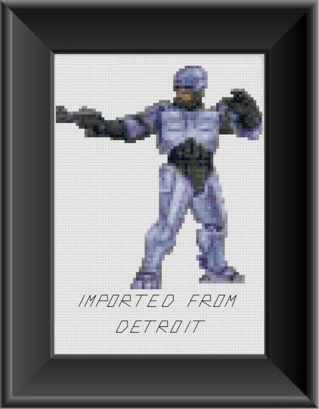 PDF Pattern - Robocop, Imported From Detroit - Etsy