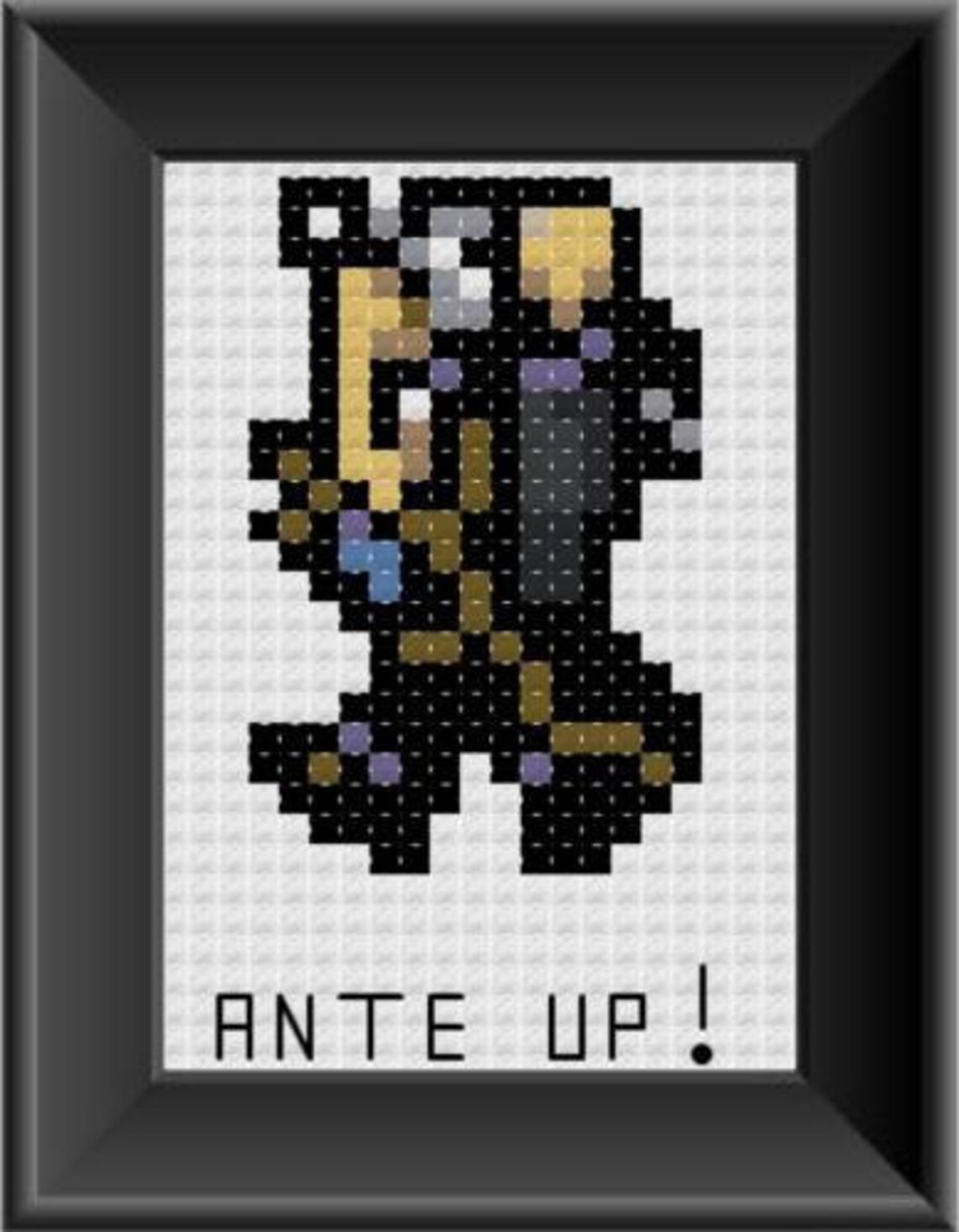 PDF Pattern Final Fantasy III Setzer ante Up - Etsy