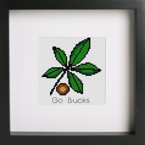 PDF Pattern - Ohio State Buckeyes Cross Stitch Pattern - Etsy