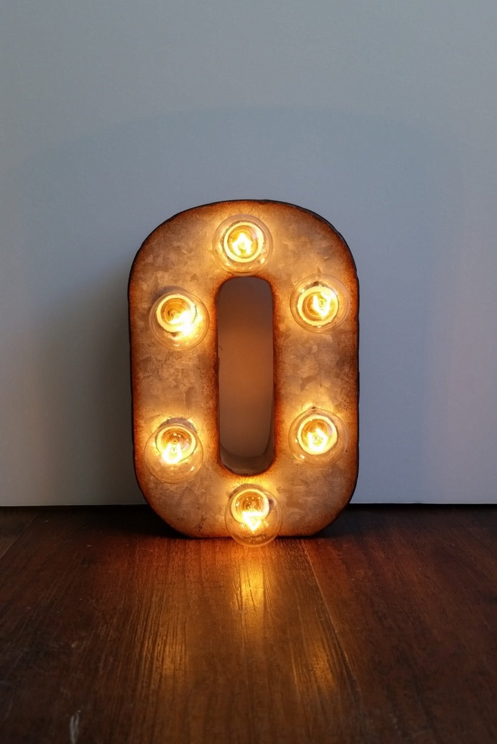 Light up Letters Metal Marquee 7 Small Electric Lights - Etsy