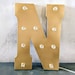 Large Gold Light up Marquee Letters Vintage Lighted Bulbs Sign - Etsy