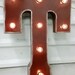 Large Brown Light up Letters Metal Distressed Marquee Rustic Vintage - Etsy