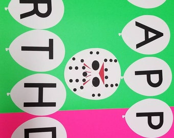 Friday the 13th Banner - Etsy