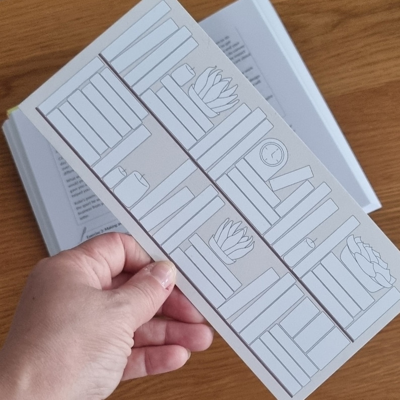 Reading Tracker Bookmark, Doublesided Reading Habit Log Bookmark, Book ...