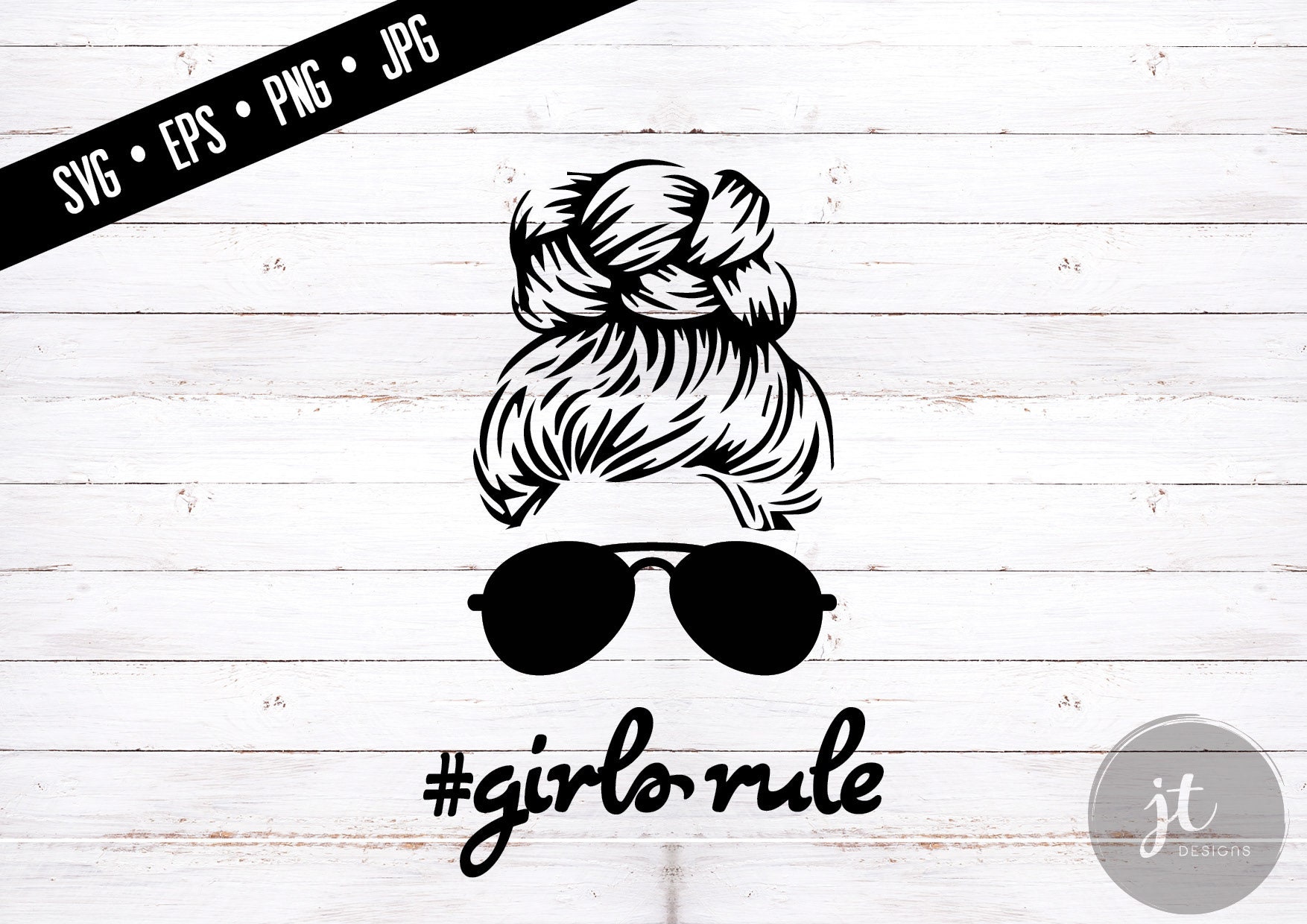 Girls Rule Print Svg/Eps/Png/Jpg Clipart archivos de corte - Etsy España