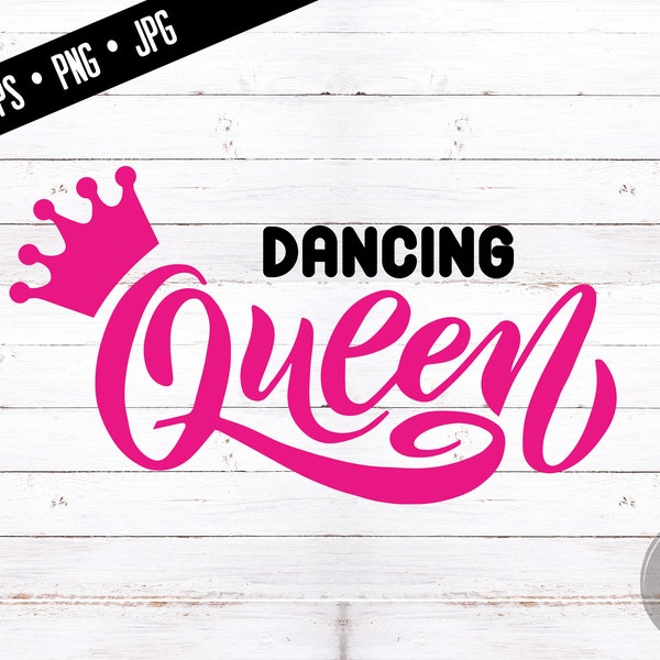 Dancing Queen Svg - Etsy
