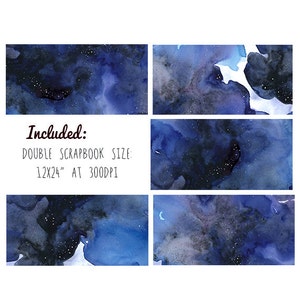 Space Galaxy Watercolor Paper Watercolor Space Clipart - Etsy