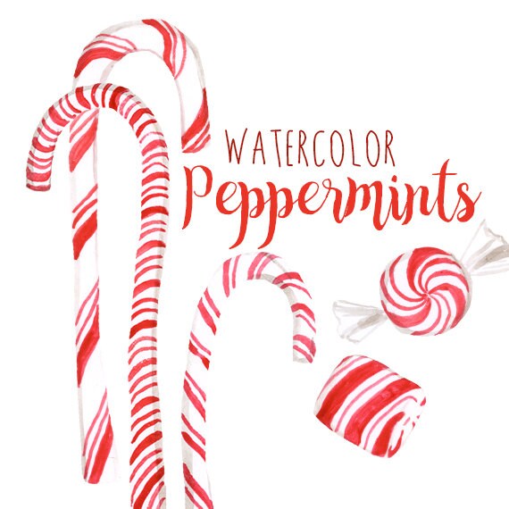 Peppermint Stick Clipart