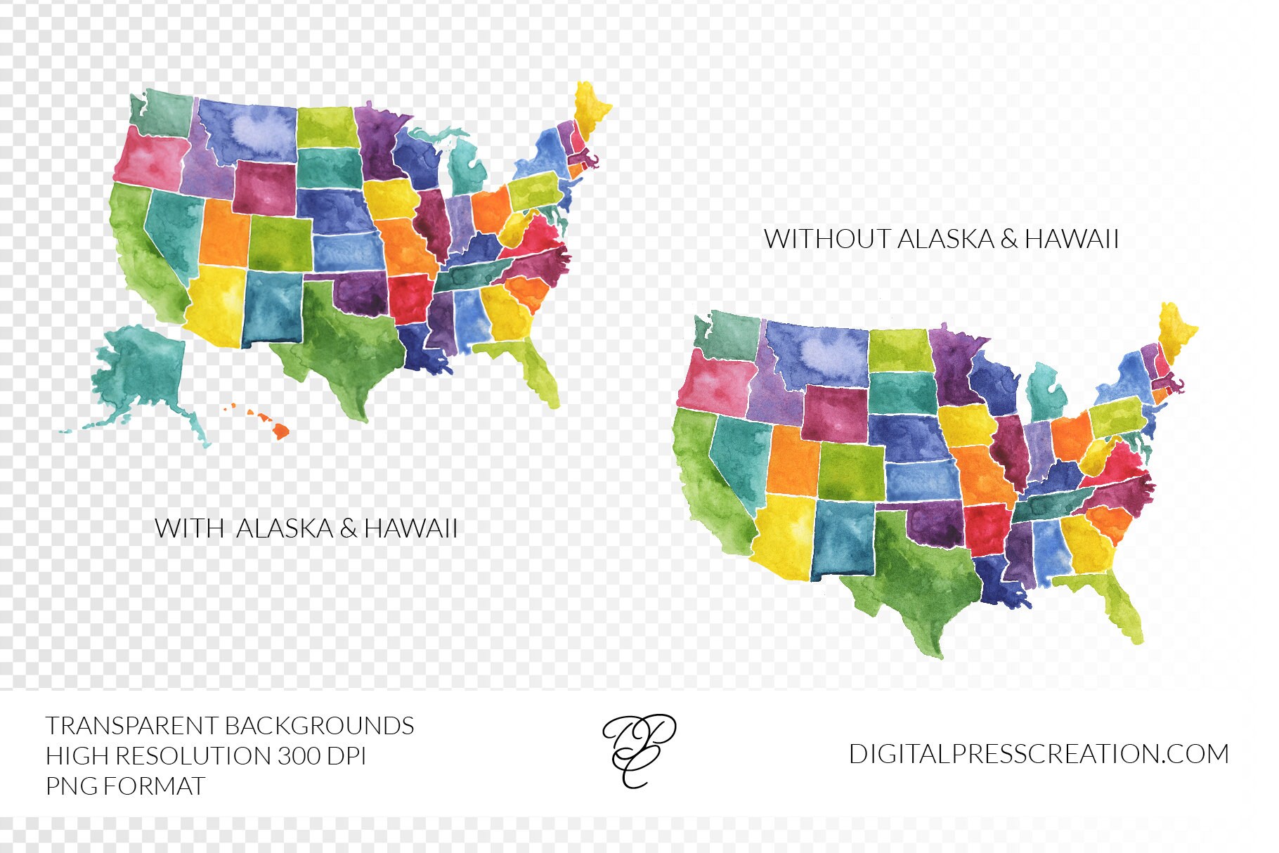 Paper, Party & Kids Papercraft Wall Art Digital United States Alabama ...