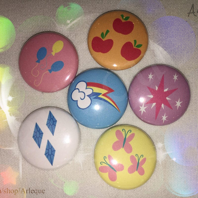 Rainbow Dash Cutie Marks - Etsy