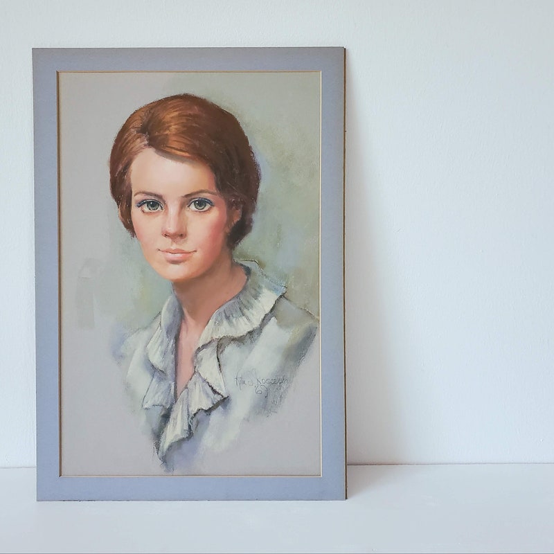 Pastel Portrait - Etsy