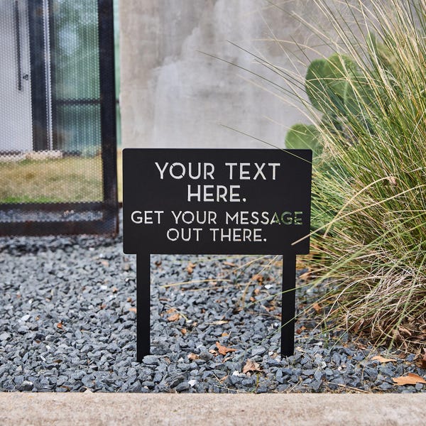 Outdoor Metal Signs - Etsy
