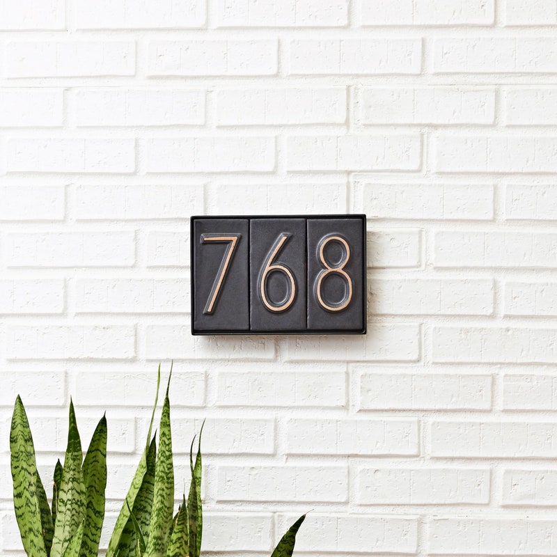 Tile House Numbers - Etsy