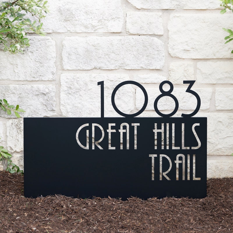 Lake House Numbers - Etsy