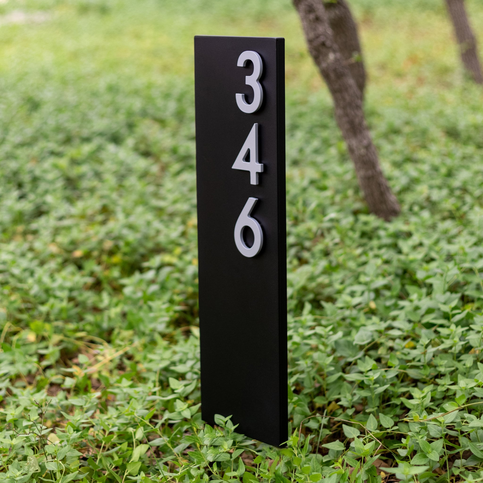 Oak Knoll Yard Sign 4h Numbers Vertical Sign on | Etsy Canada