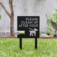Dog Poop Sign - Etsy