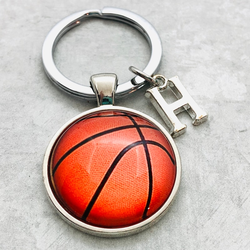 Basketball Keychain - Etsy