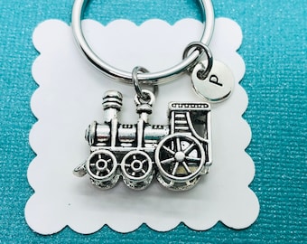 Locomotive Keychain - Etsy