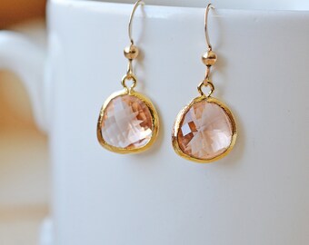 Peach jewelry | Etsy