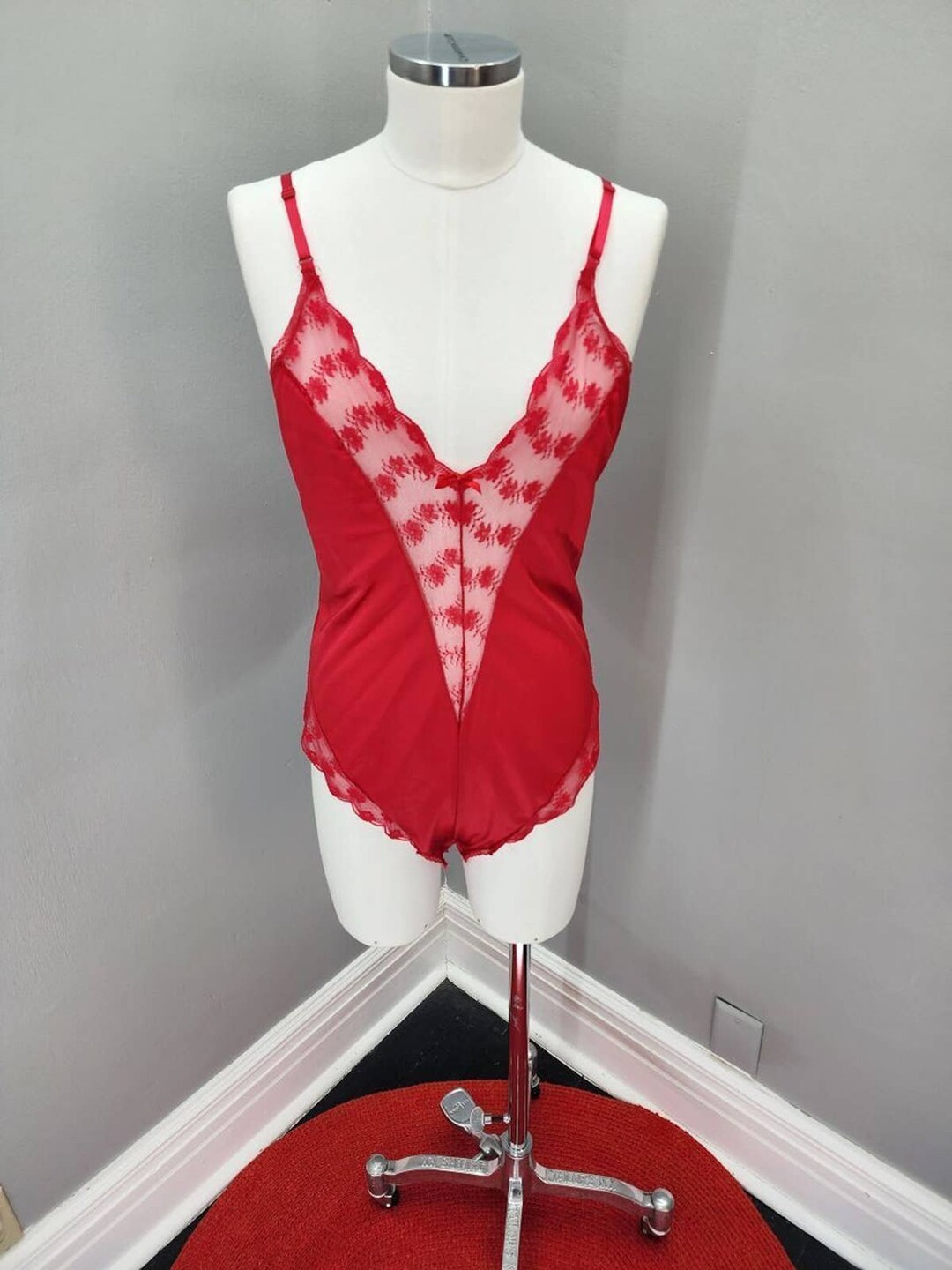 80s JCPENNEY Red Hot Teddy M - Etsy