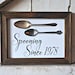 Spooning Since Sign, Personalized Custom Year Established, Wedding ...