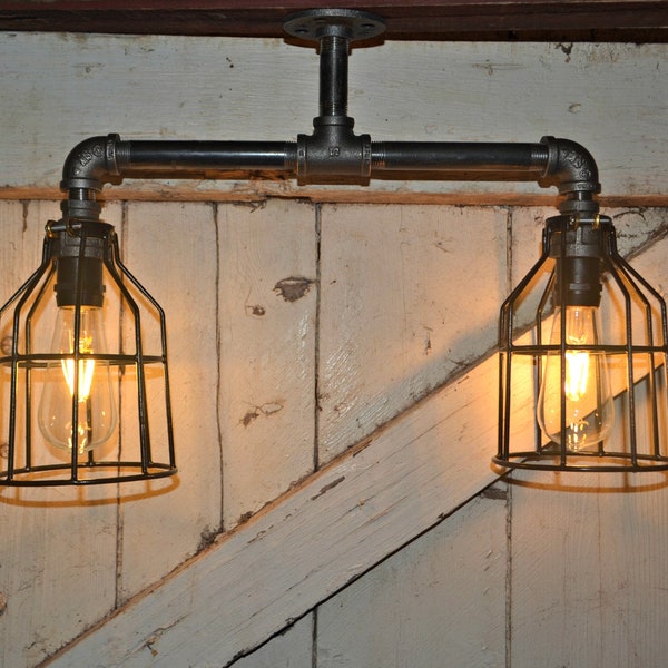 Steel Pipe Light - Etsy