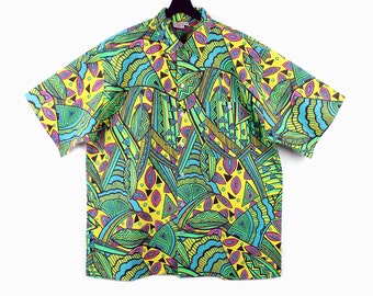 Crazy Pattern Men Shirt - Etsy