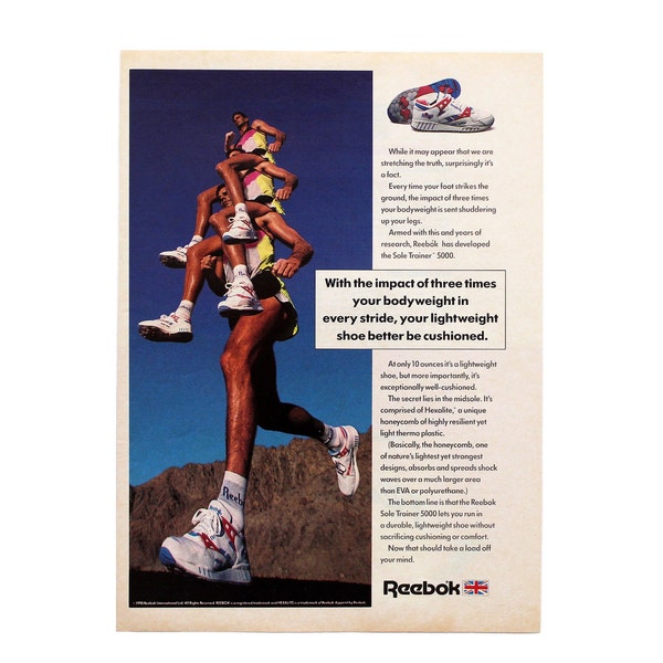 Vintage Nike Ad Poster - Etsy