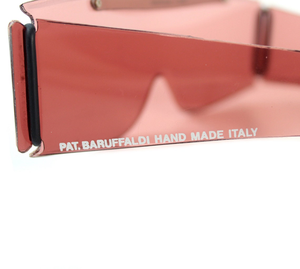 NOS 70s BARUFFALDI Vintage Shield Sunglasses / DS Deadstock - Etsy