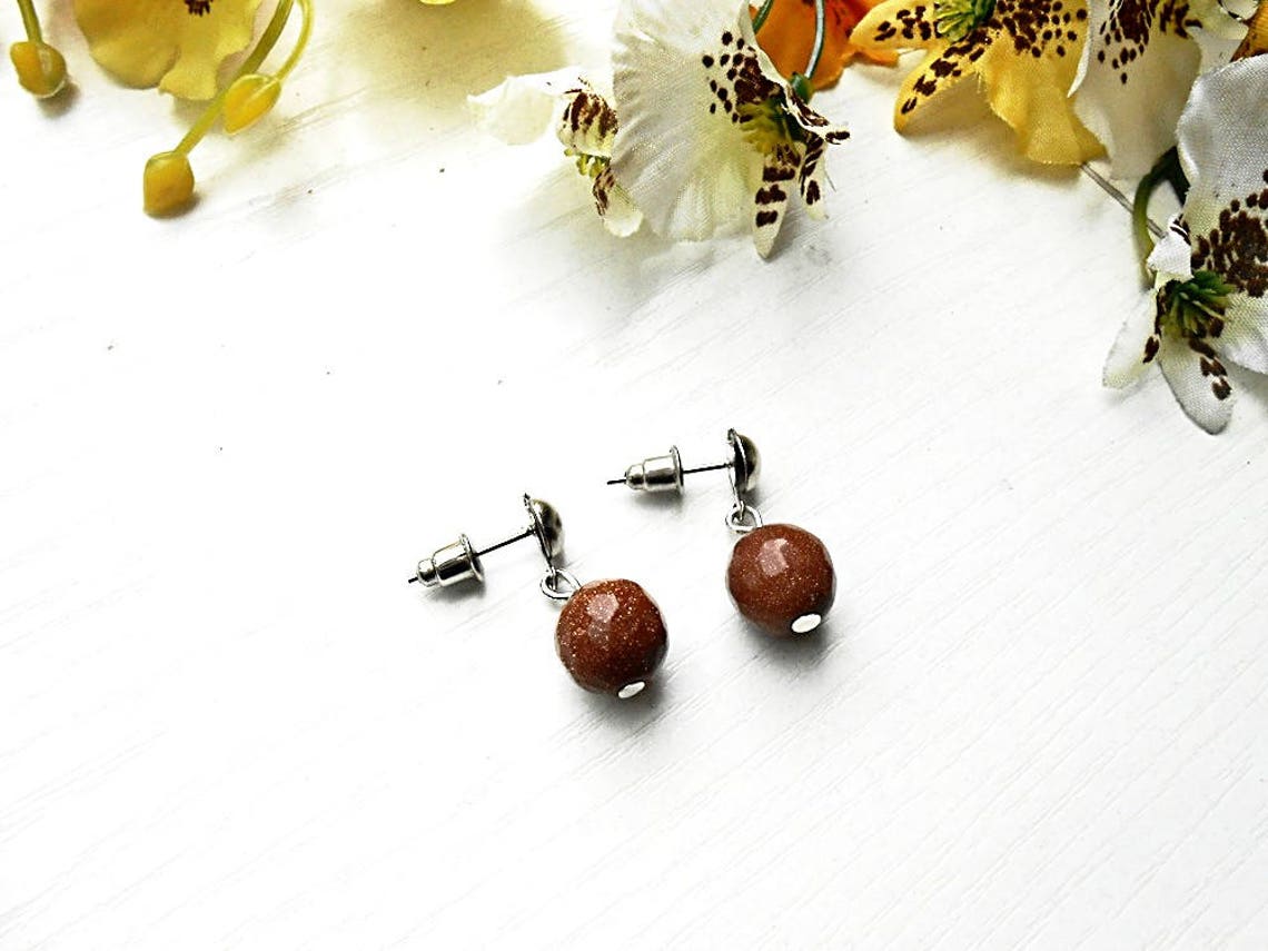 Sandstone Jewelry Set Cherry Tourmaline Quartz Gemstone Beaded - Etsy