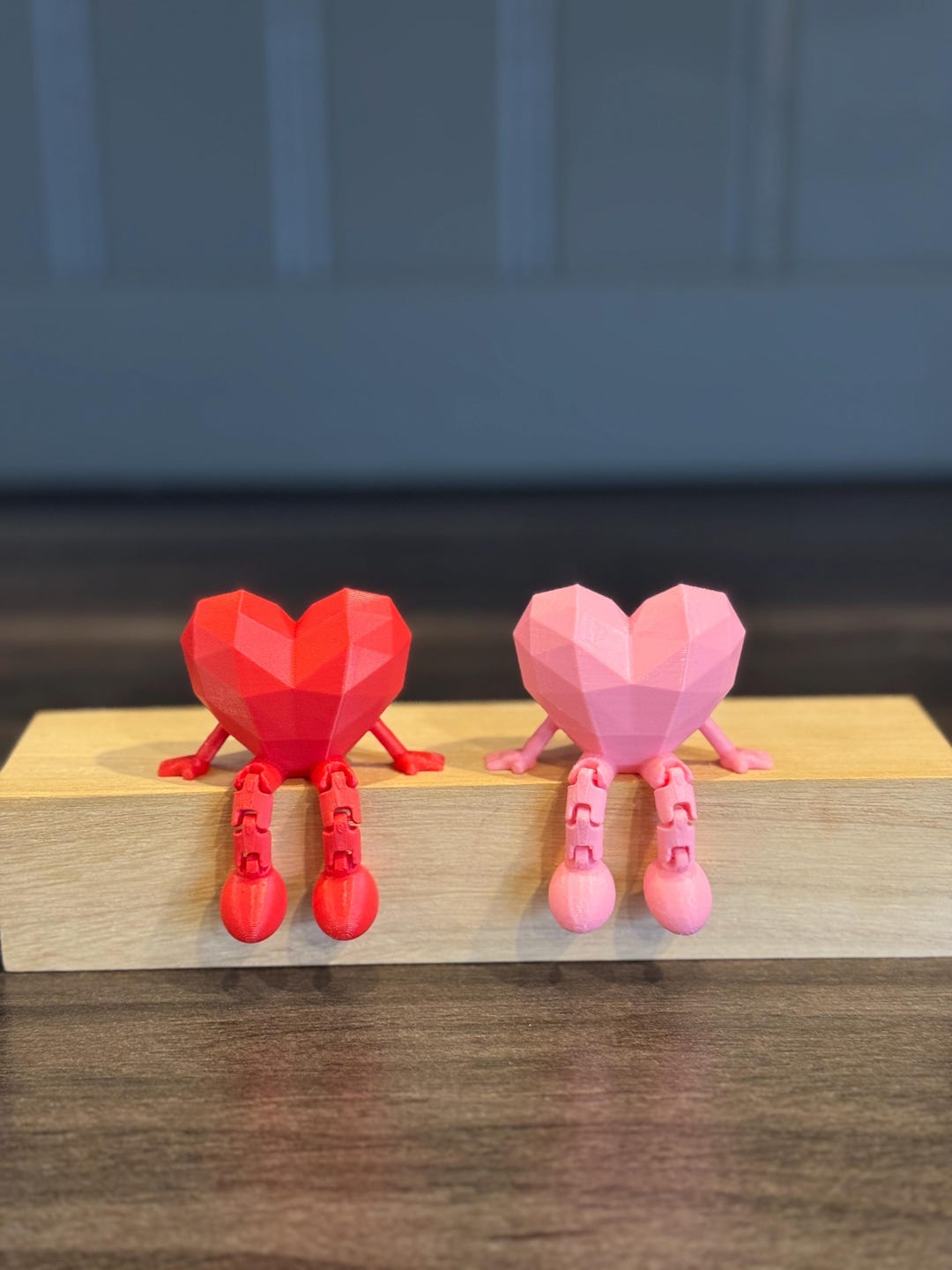 3D Printed Articulated Heart Buddies - Etsy