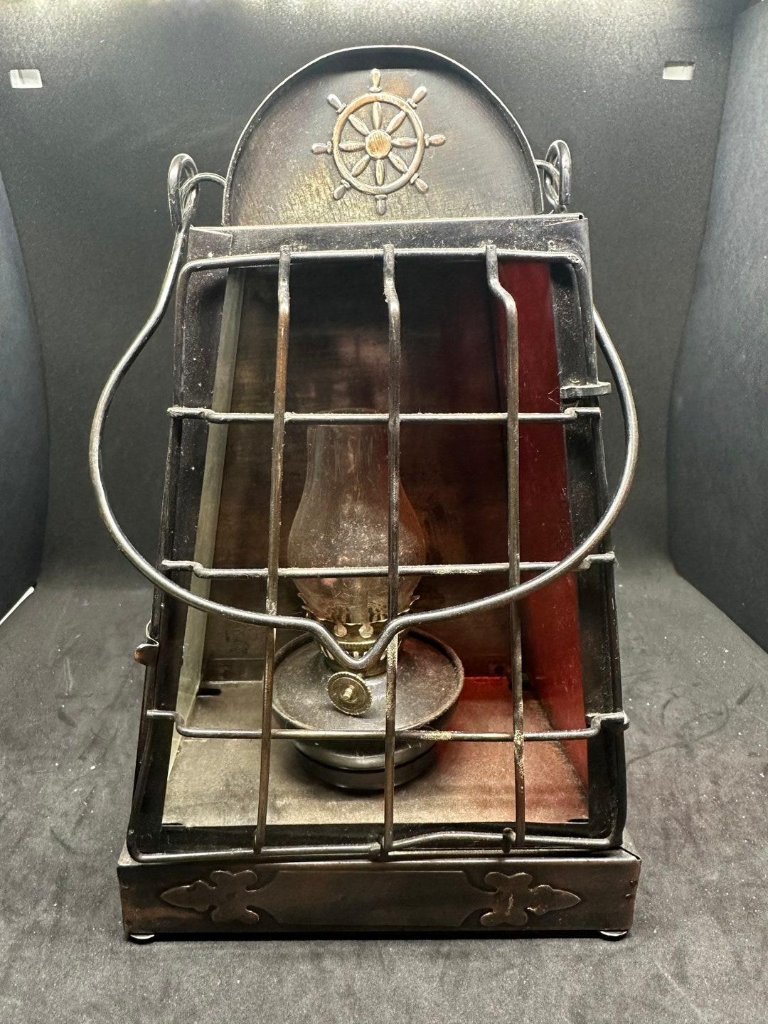 Vintage Hong Kong Oil Lantern Lamp Sailors Lantern - Etsy