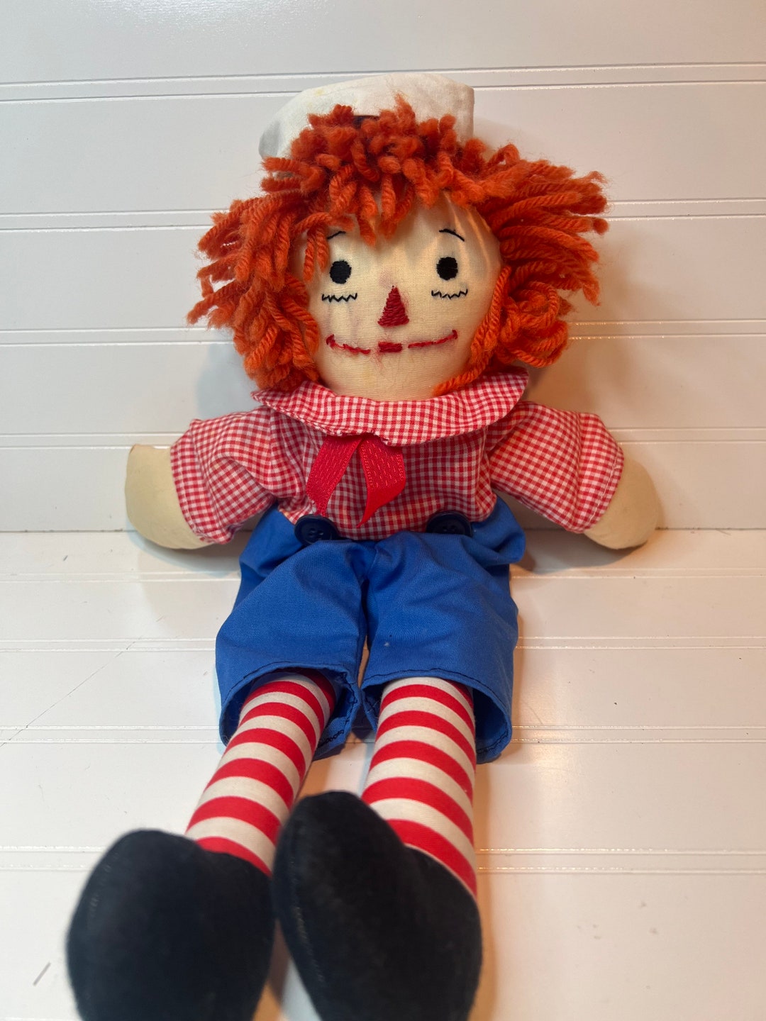 Vintage Raggedy Andy Doll - Etsy